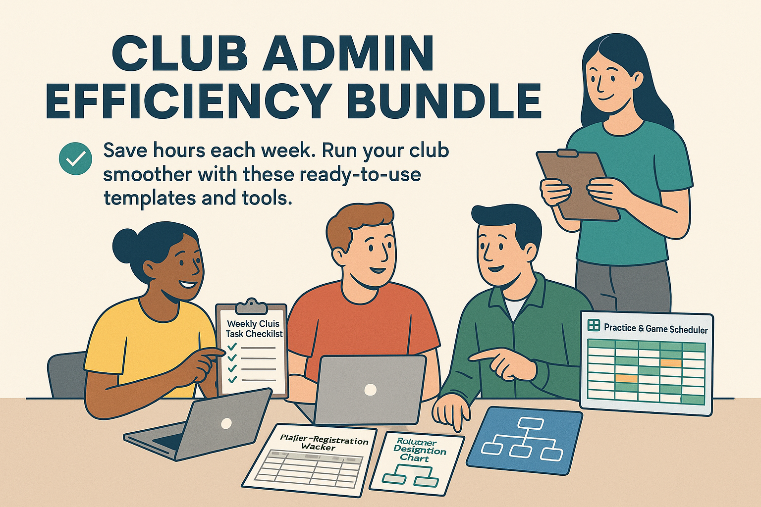 Club Admin Efficiency Bundle | The Soccer Handbook