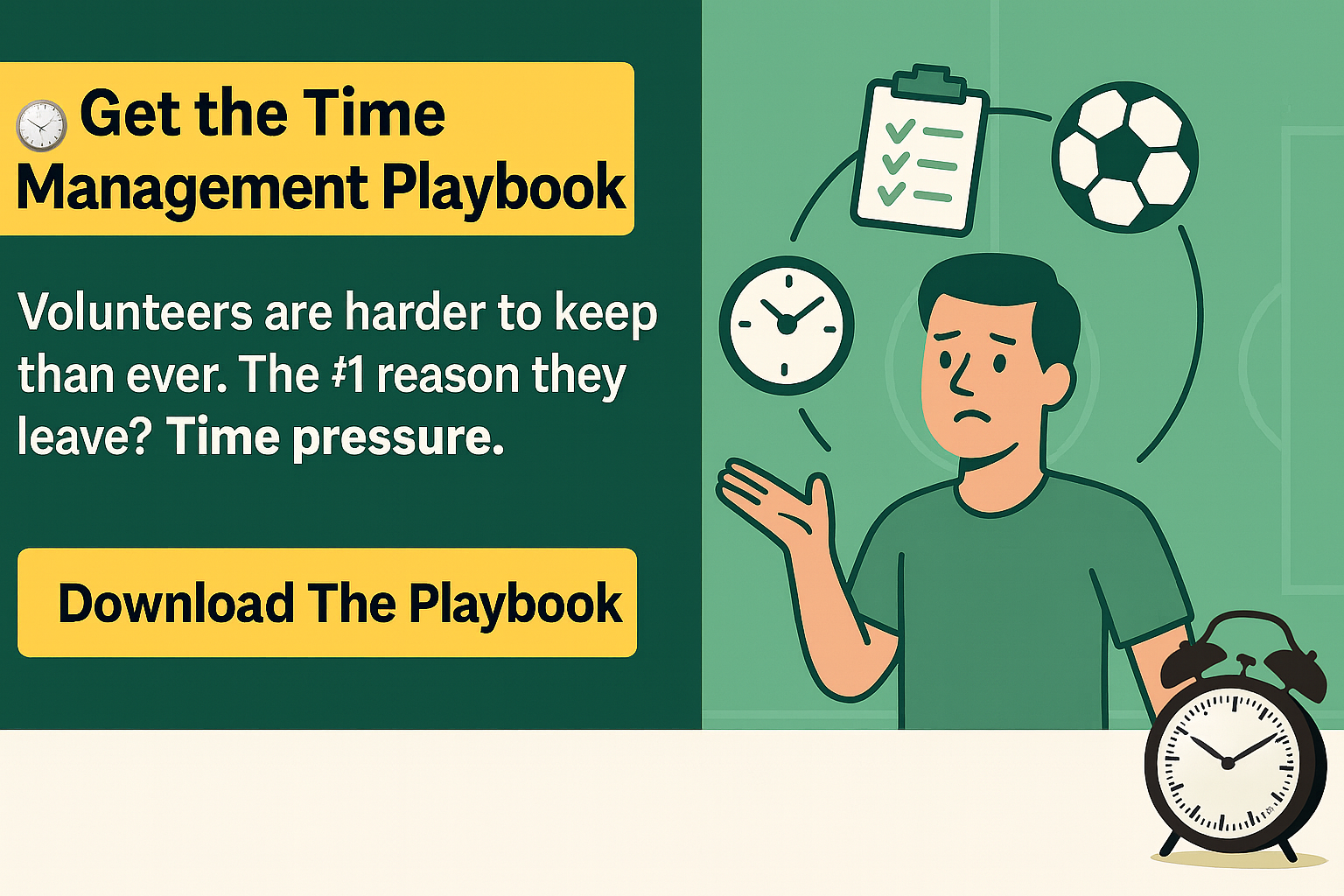 Time Management Playbook for Volunteer-Run Soccer Clubs | The Soccer ...